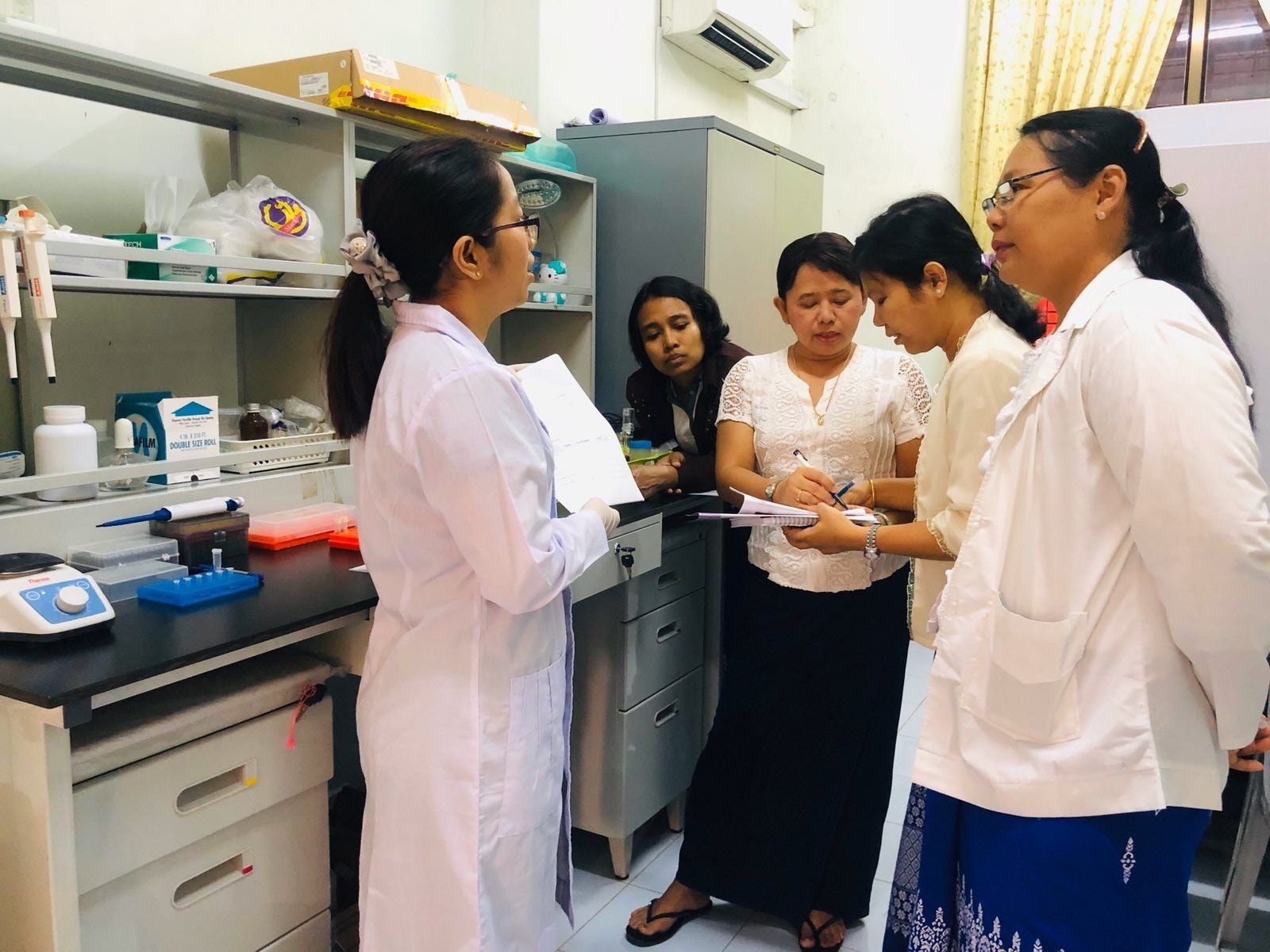 PCR Demonstration at National Analytical Laboratory