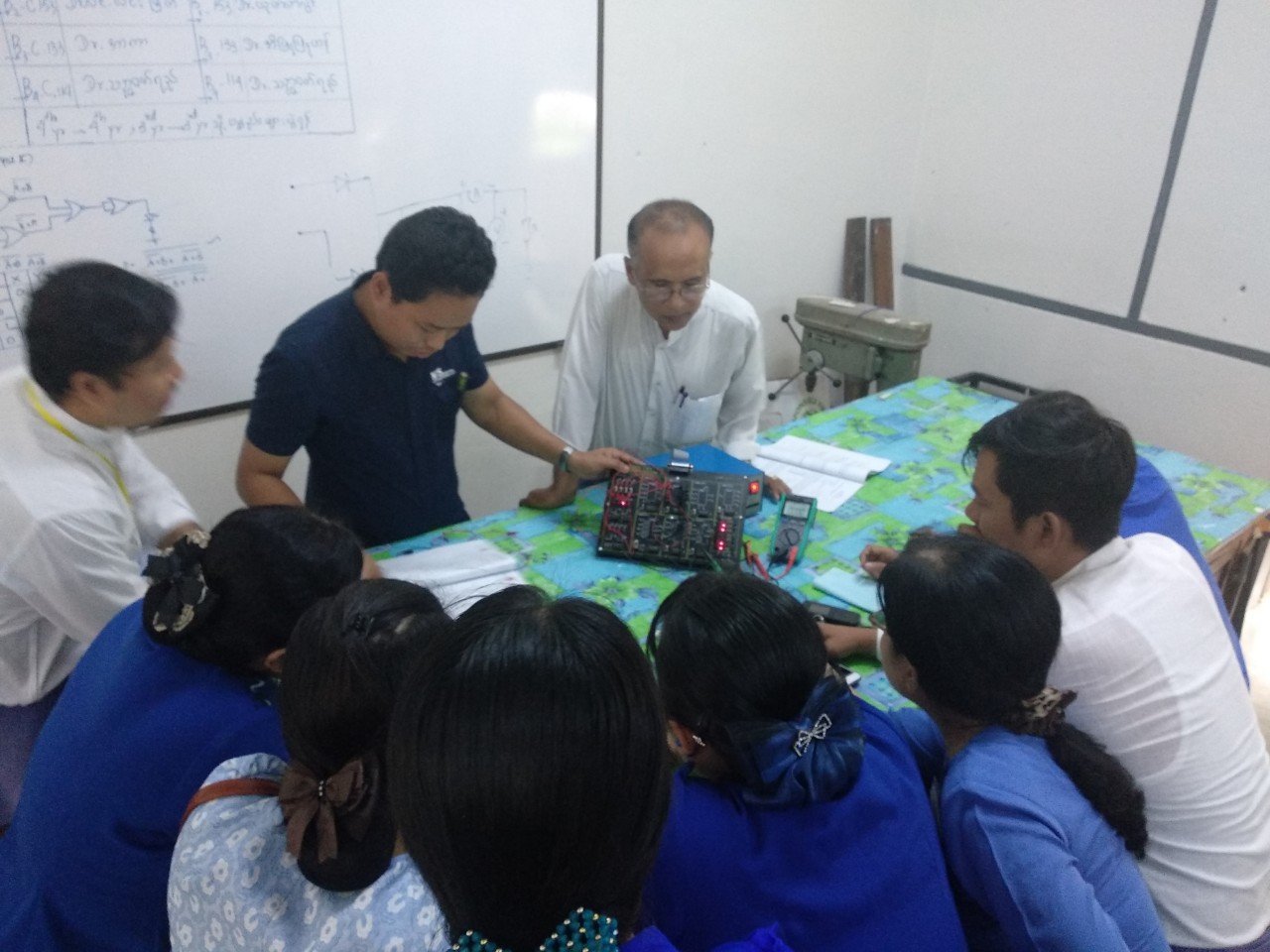 Installation & Training for Physics Department at Bago University